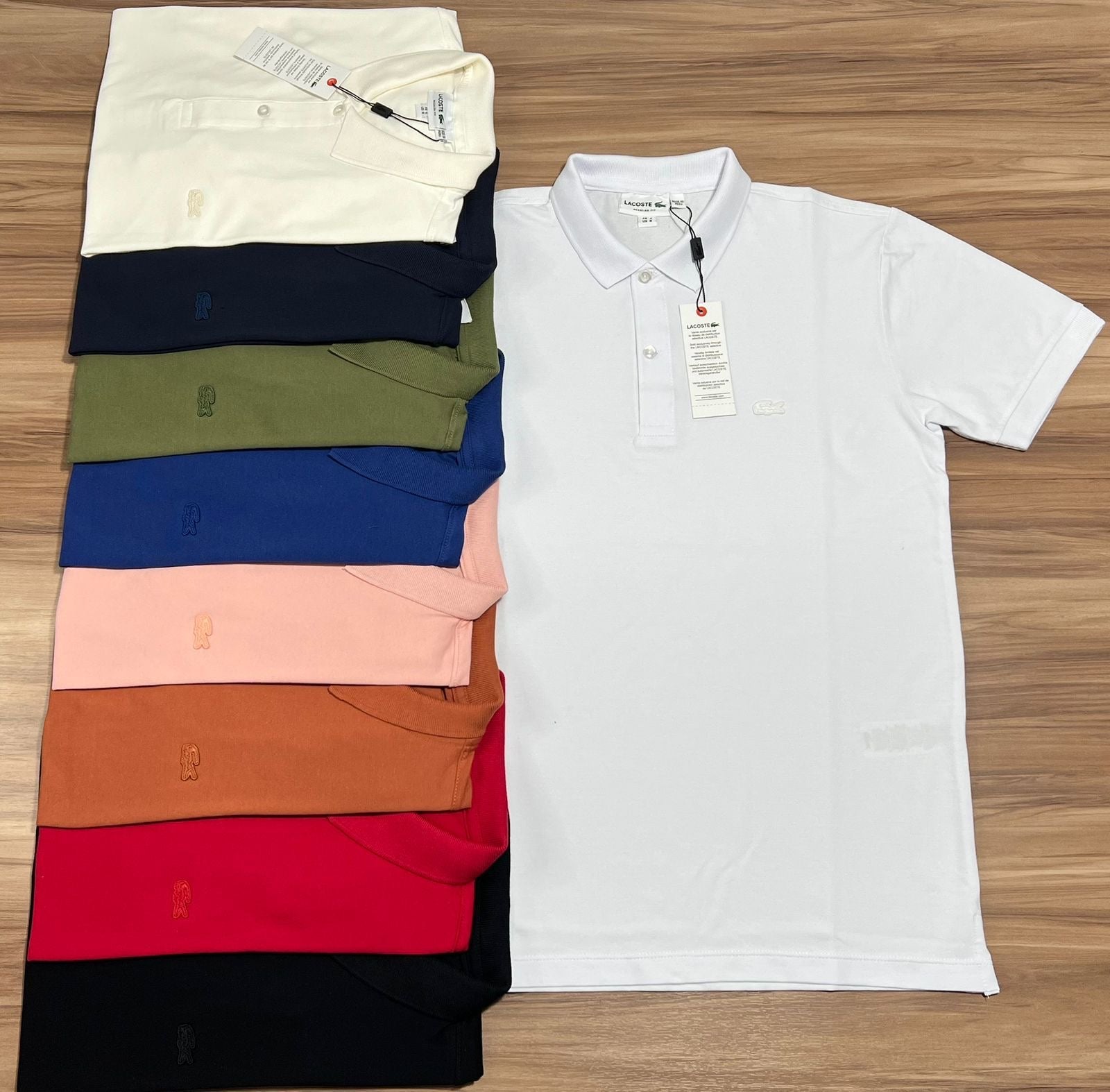 POLOS - LOGO BORDADO MONOCROMATICO - LC – BETA STORE